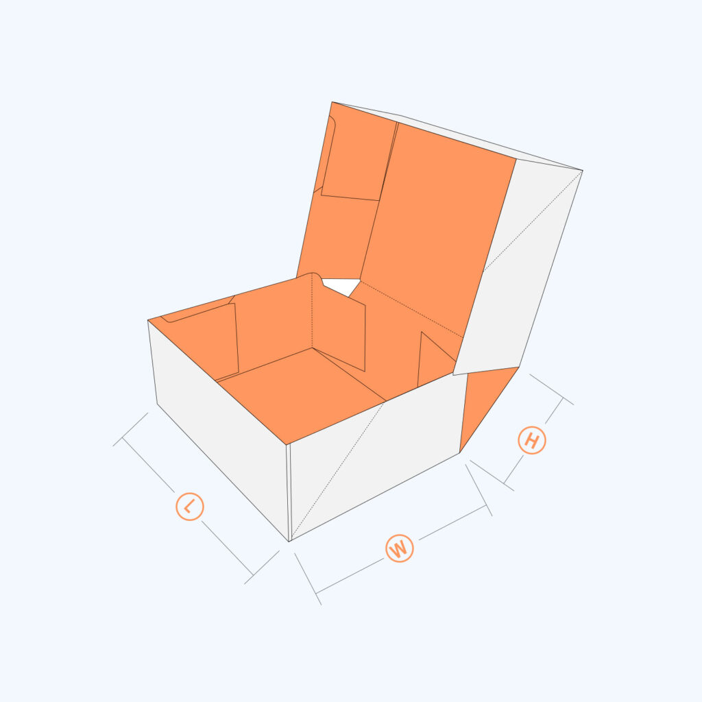 Four Corner Cake Boxes - Packaging Aid